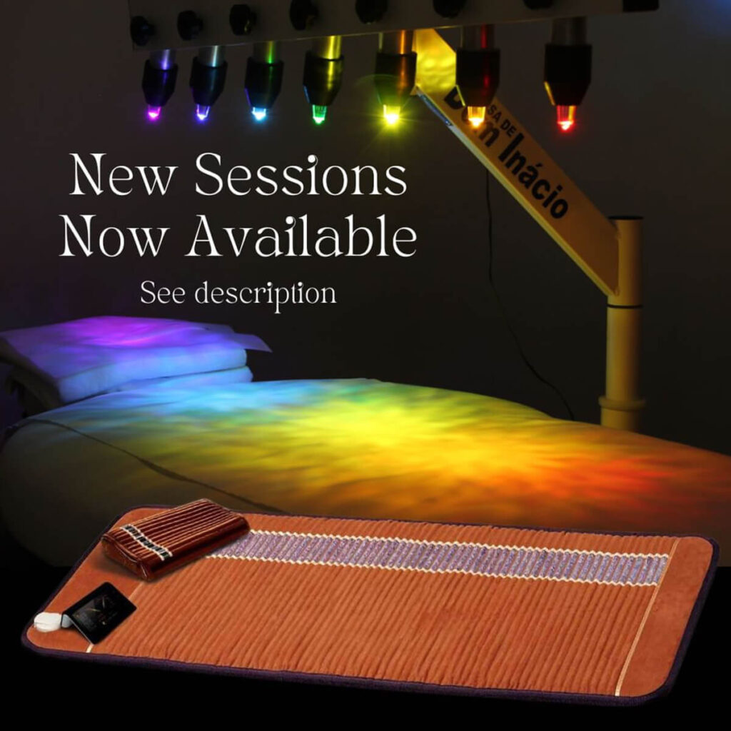 Biomat and the Bioacoustic Sound Bed with Chromotherapy